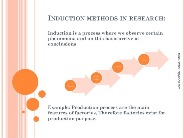 Research presentation