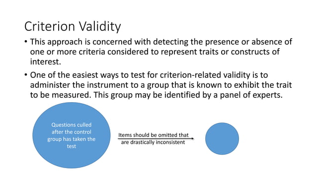 Validity and Reliability - Research Mangement | PPTX