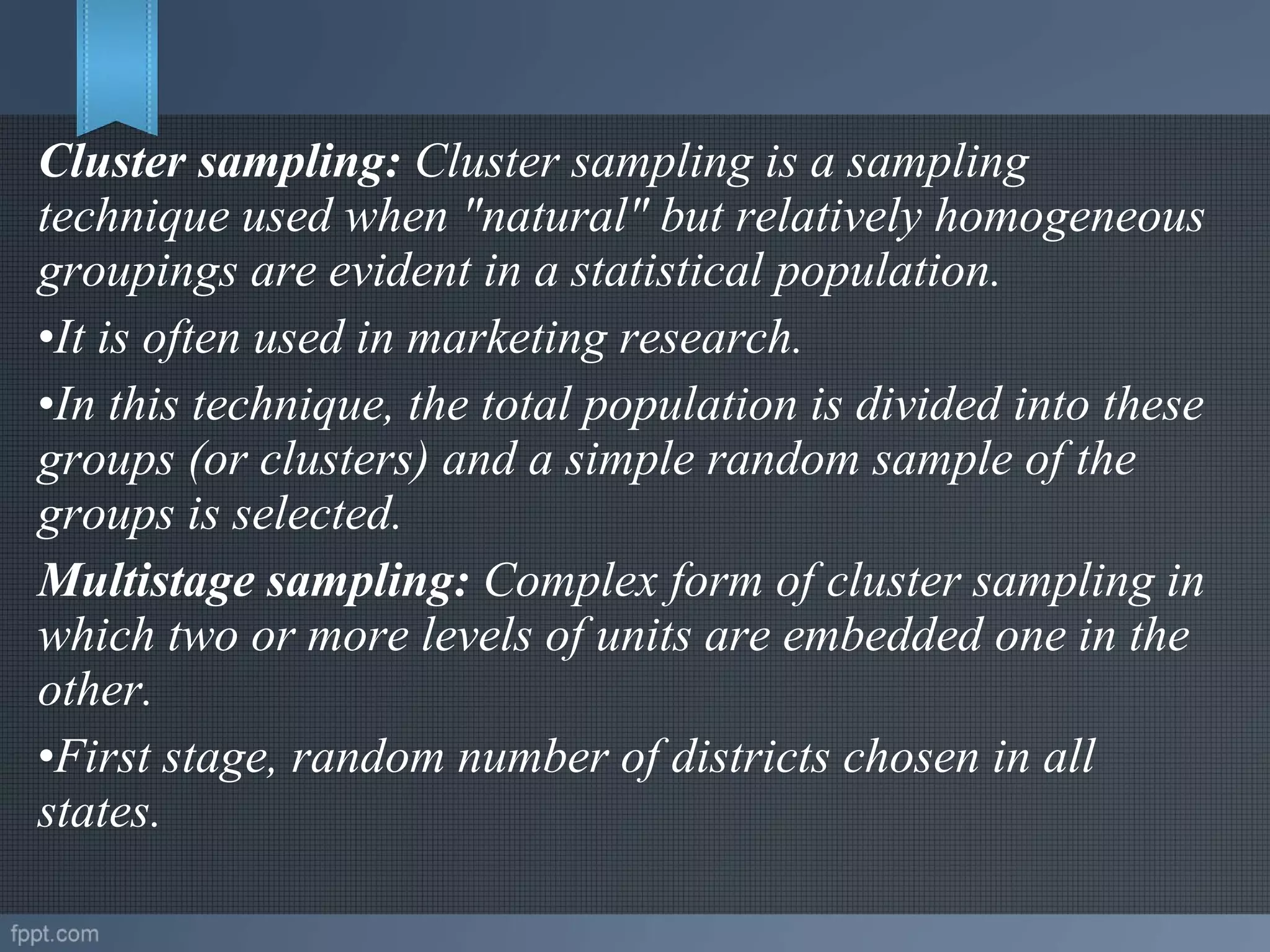 Sample and sampling design (Research method) | PPT
