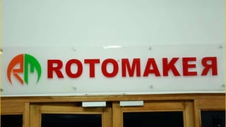 Rotomaker PPT | PPTX | Video Production | Content Production