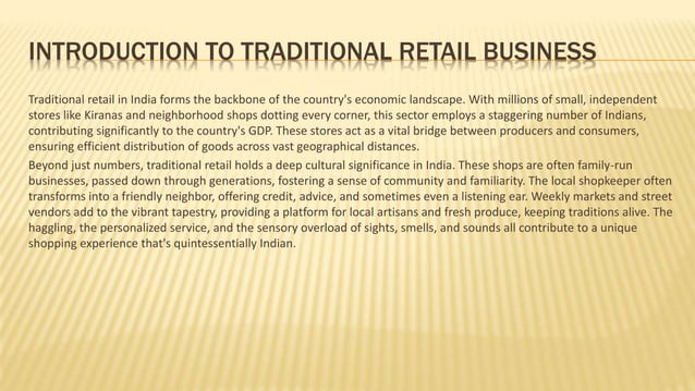 Digitalisationn of Indian Retail Sectors | PPTX | Retail Industry ...