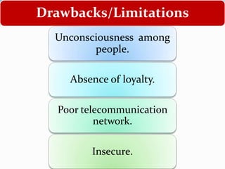 Prospectus and Drawbacks of E-commerce in Bangladesh | PPT