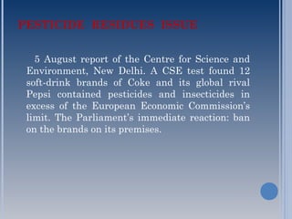 Product Assortment- Case Study Pepsi | PPT