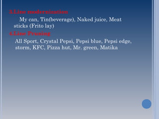 Product Assortment- Case Study Pepsi | PPT
