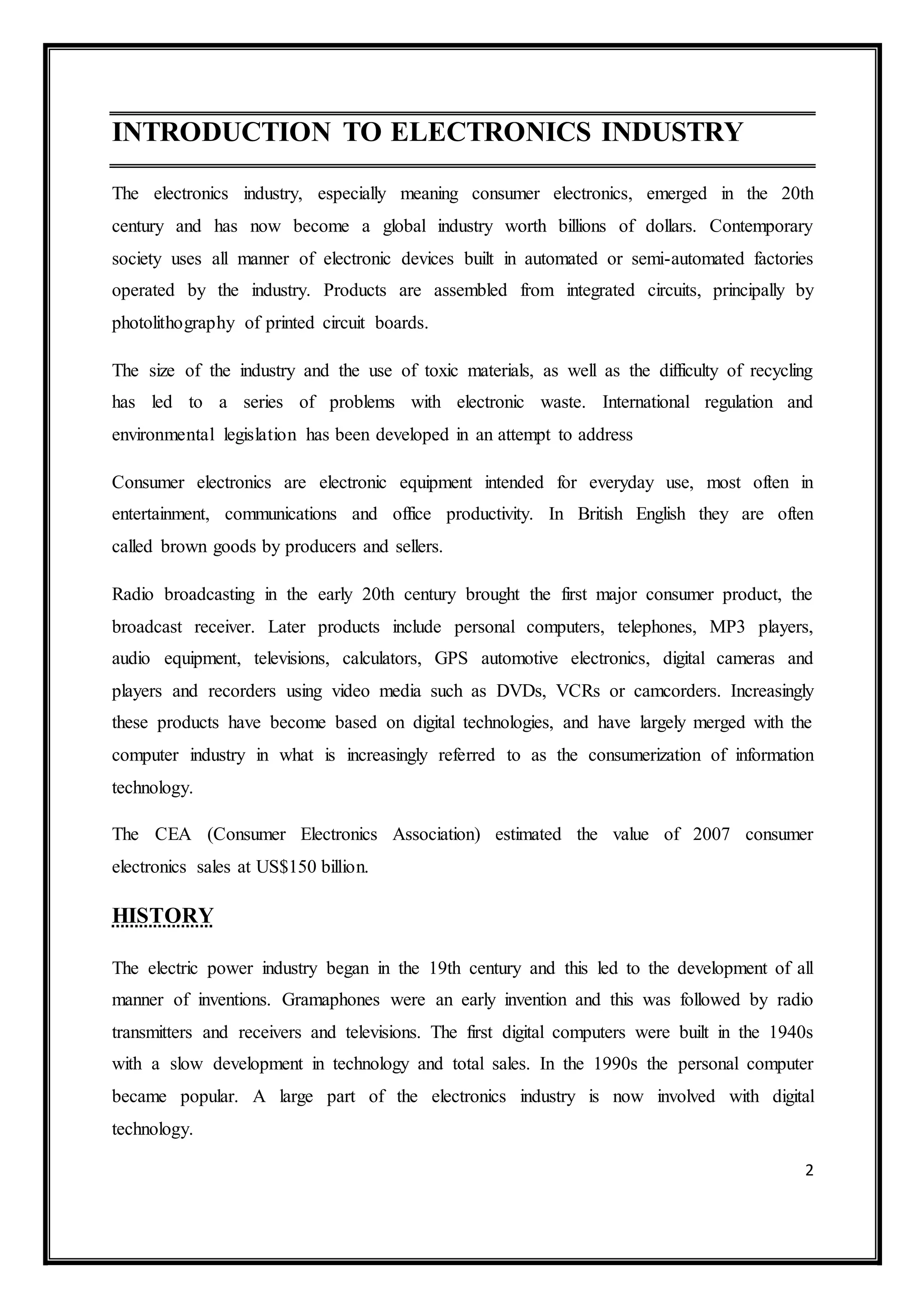Research Methodology of Samsung Electronics Co. Ltd (Analysis of ...