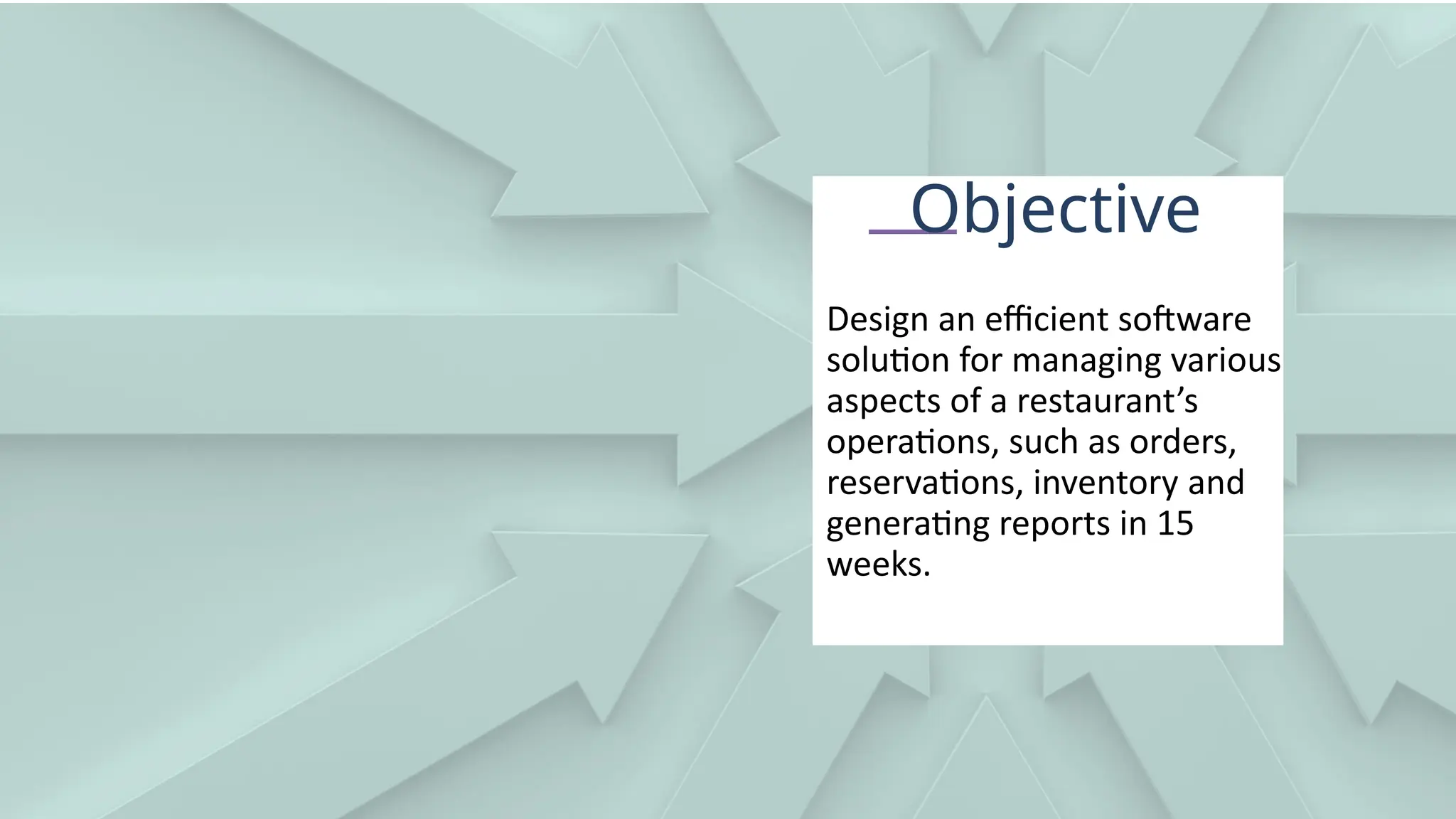 Restaurant Management System Project plan ppt.pptx