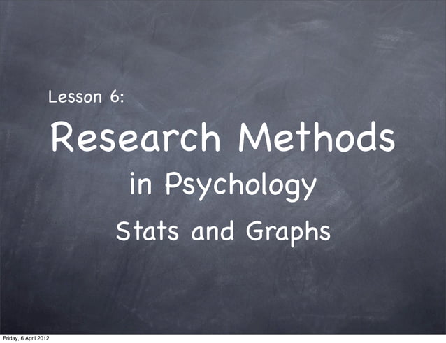 Rm psych stats & graphs | PPT