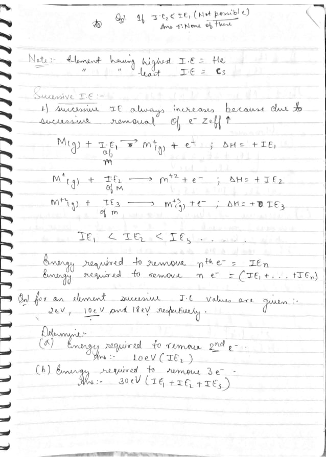 Periodic Table Jee Notes By Robins Pdf
