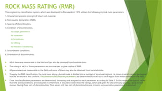 Rock Mass Rating & Q-SYSTEM in Rock Mechanics.pptx