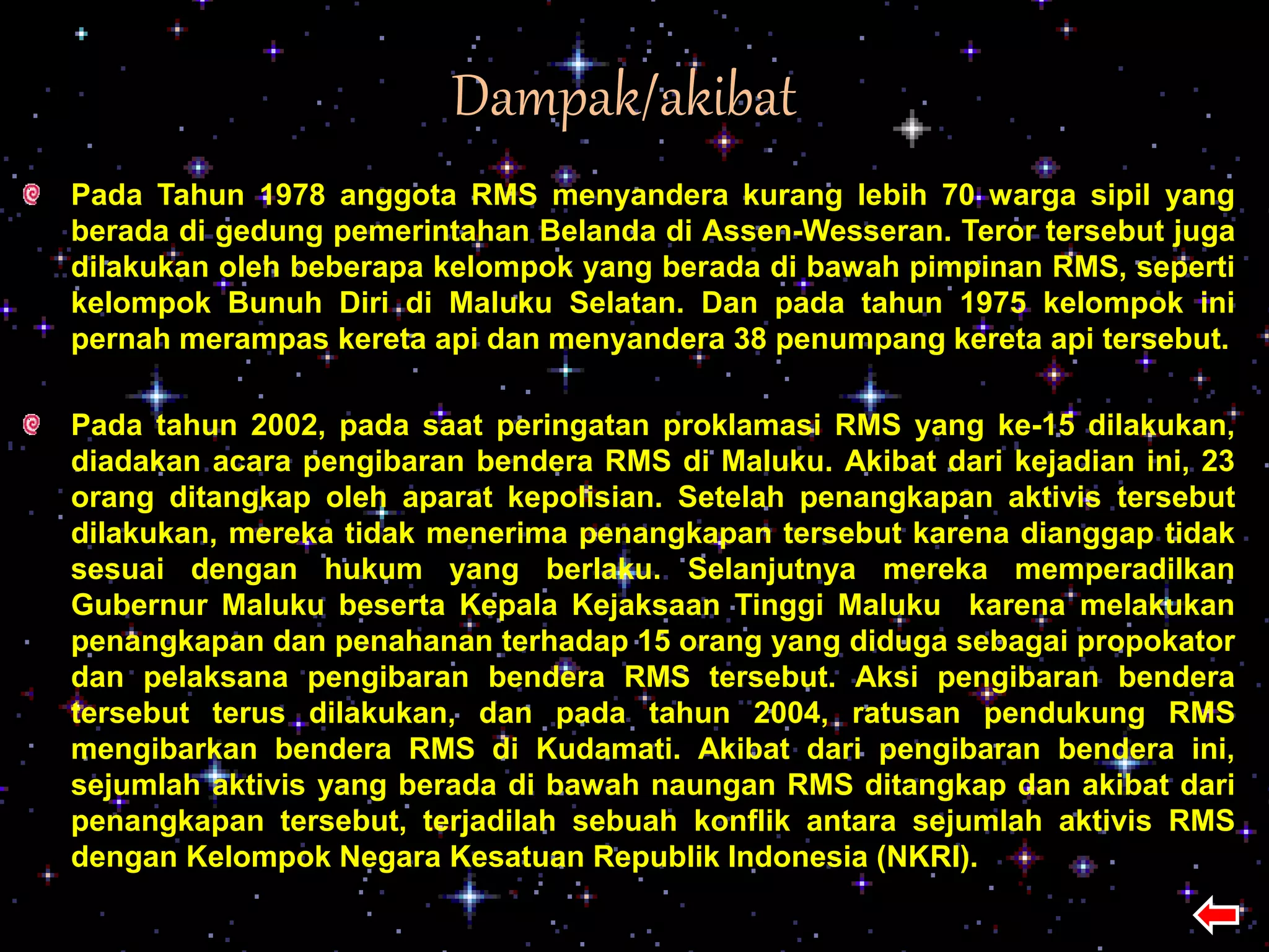 Pemberontakan RMS | PPT