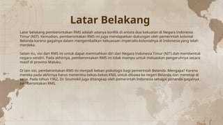 pemberontakan republik maluku selatan kelas 12 | PPTX