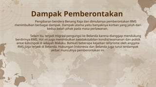 pemberontakan republik maluku selatan kelas 12 | PPTX