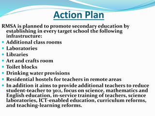 Rashtriya madhiyamika shiksha abhiyan | PPTX