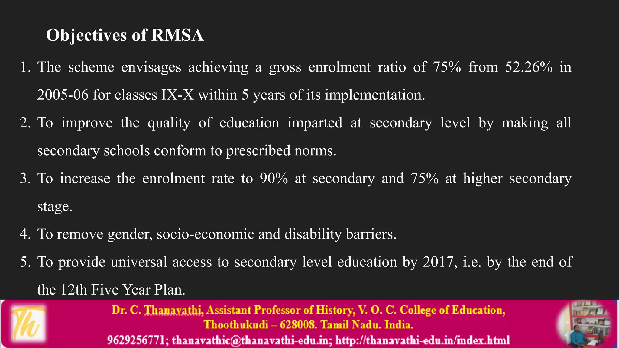 Rashtriya Madhyamik Shiksha Abhiyan (RMSA) | PDF