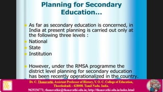 Rashtriya Madhyamik Shiksha Abhiyan (RMSA) | PDF