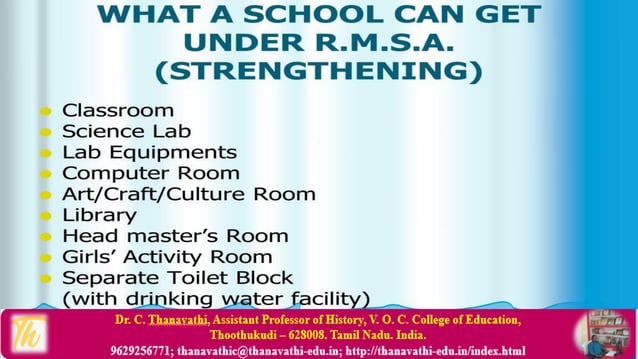 Rashtriya Madhyamik Shiksha Abhiyan (RMSA) | PDF