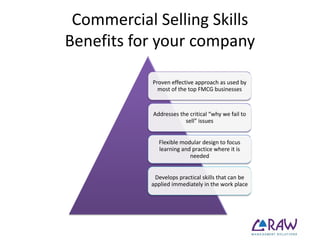 Commercial Excellence - Selling Skills | PPT