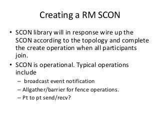 Rm scon | PPTX | Operating Systems | Computer Software and Applications