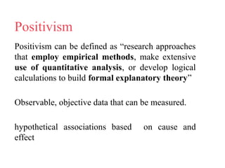 Research Methodology is Explained using Saunders Research Onion Model ...
