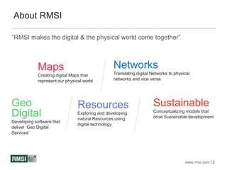 RMSI_Corporate Presentation | PPTX