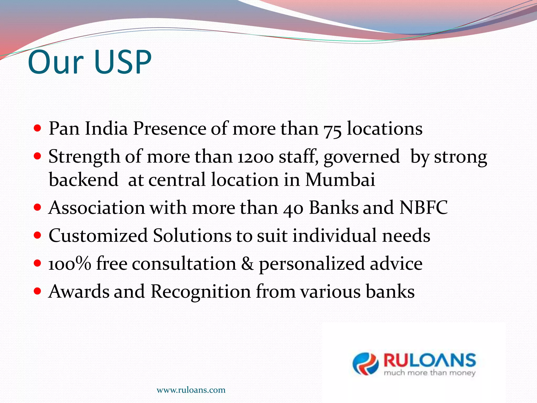 Ruloans - Loan Comparison Website | PPTX