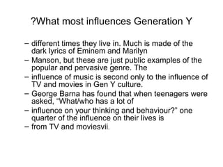 Generation Y | PPT