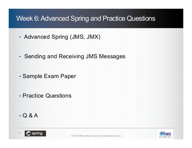 Spring Framework Training Course