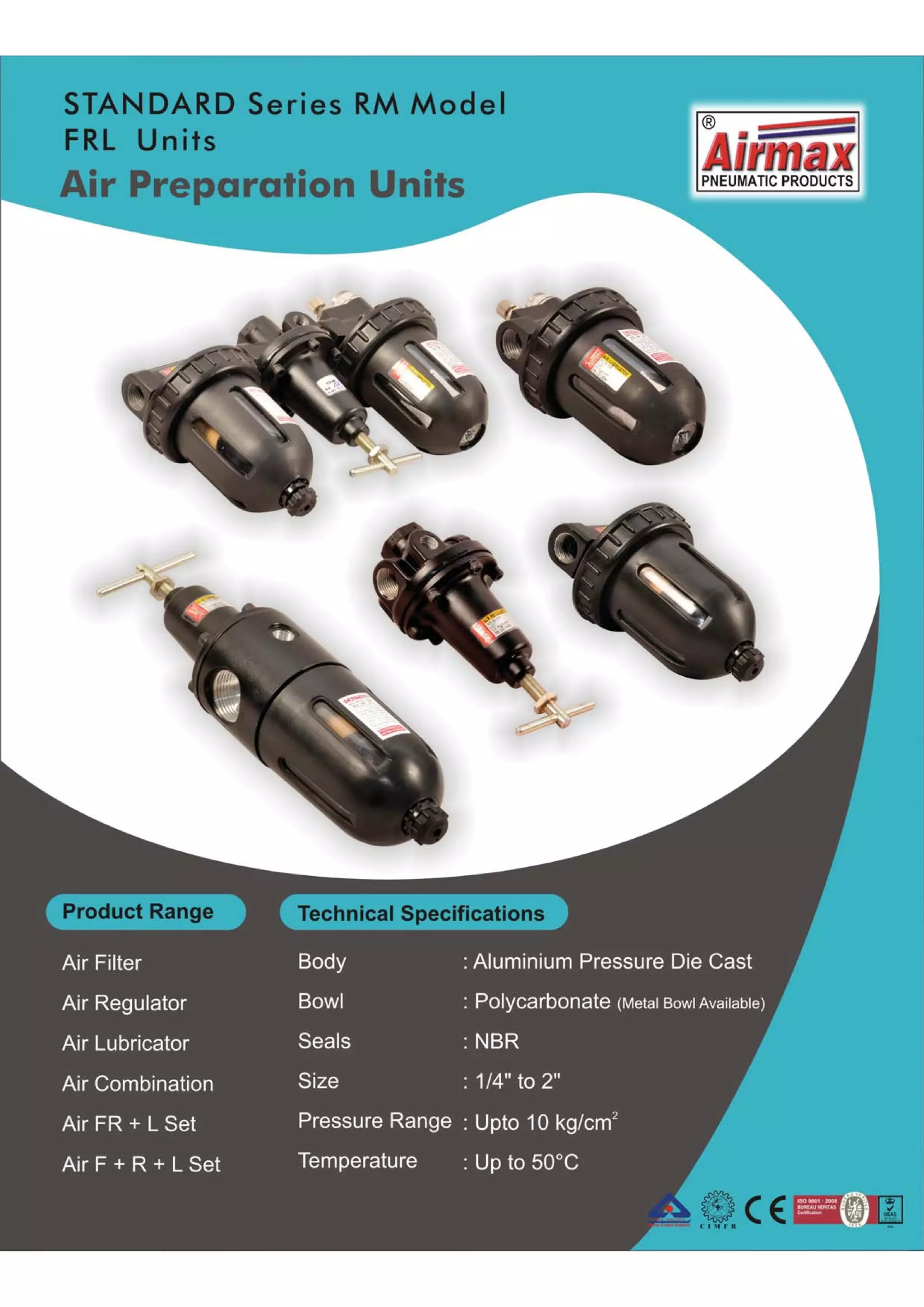 RM Model Standard FRL Unit | PDF