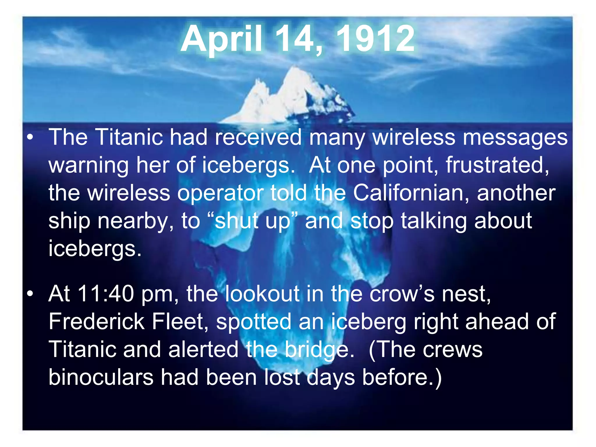 RMS Titanic Slideshow TPT Read Only.ppt