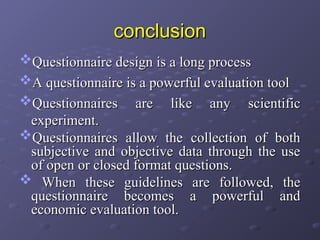 Data Collection survey instruments & methods of Questionnaire | PPT