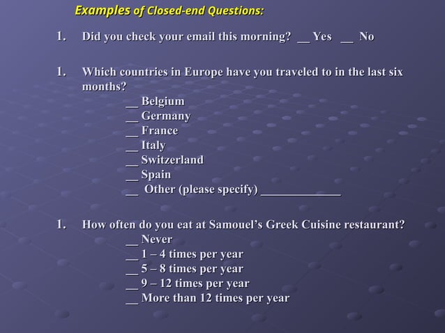 Data Collection survey instruments & methods of Questionnaire | PPT
