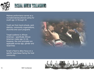 REAL MEN TALKING | PPTX