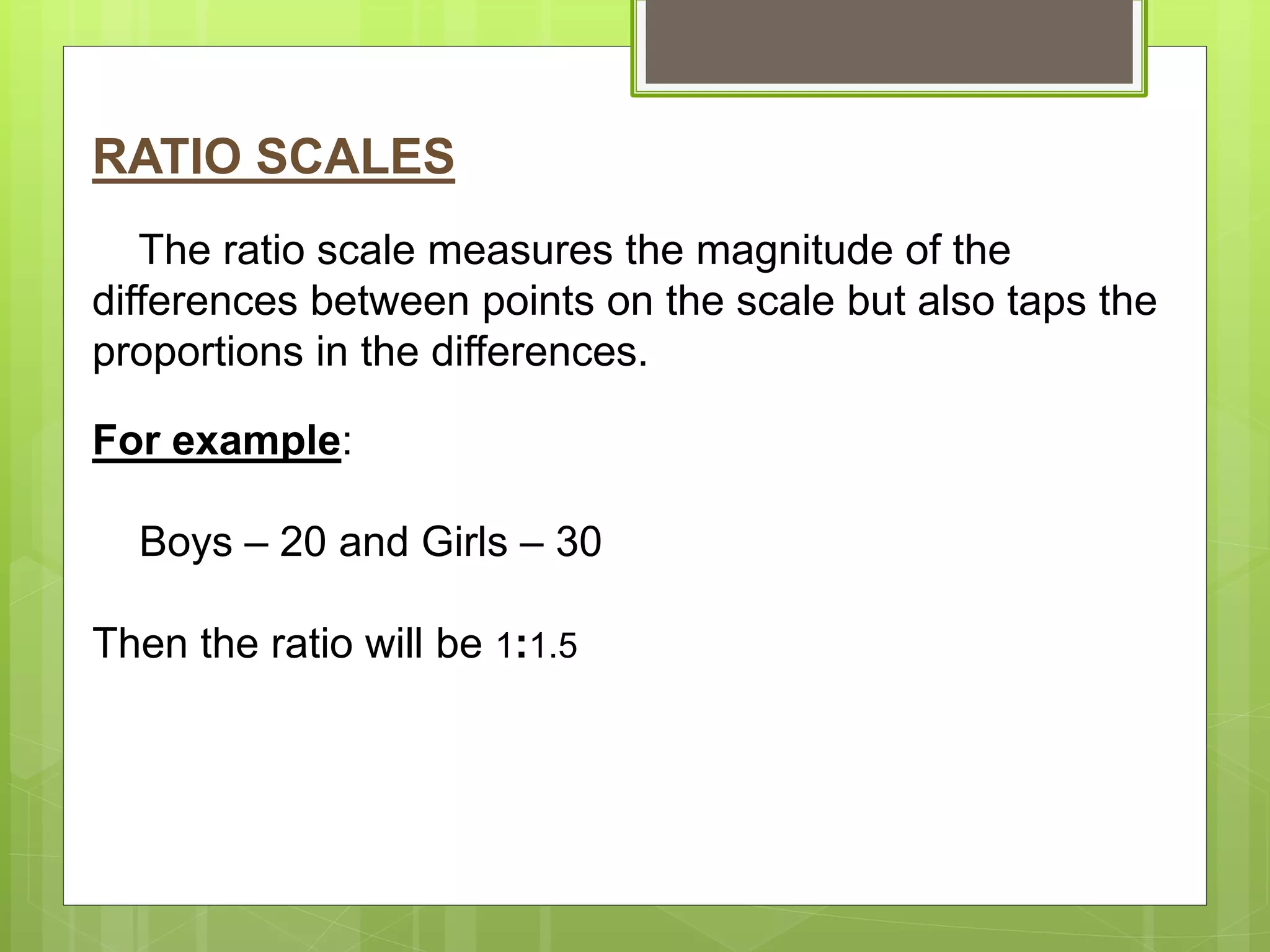 Research Methodology - types of scale | PPTX