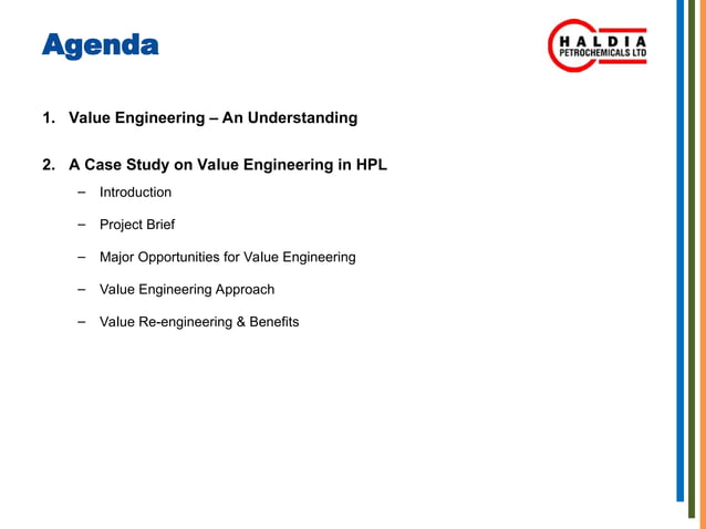 alue Engineering – An Understanding A Case Study on Value Engineering ...