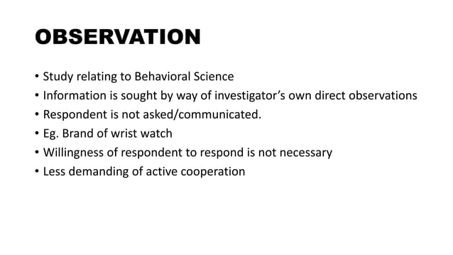 Data Collection in Research | PPTX
