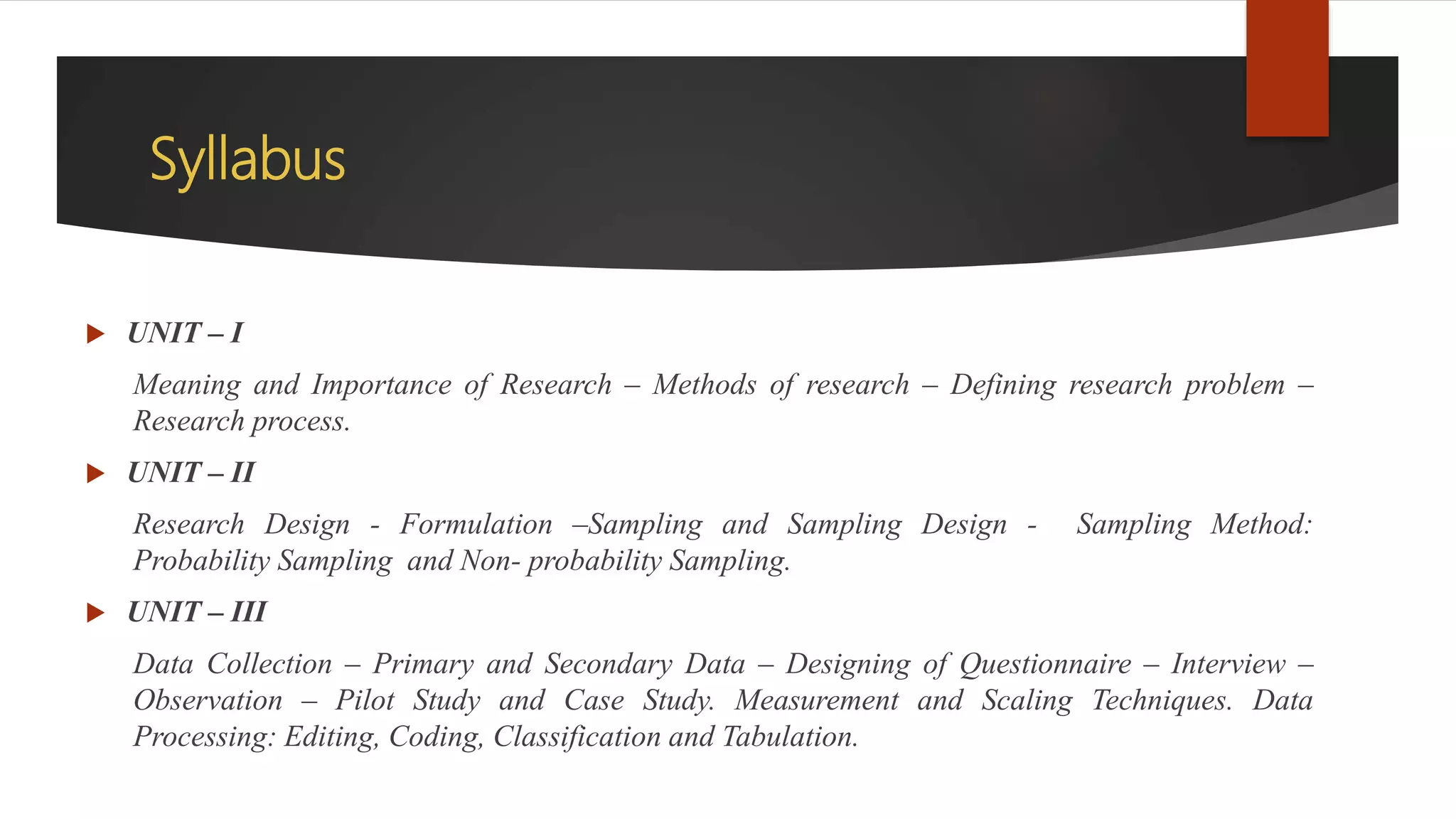 Introduction to Research Methodology | PPTX