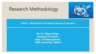 Identification of Research Problem | PPTX