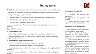 Research methodology scale of measurement | PPTX