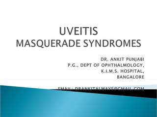 Masquerade Syndromes | PPT