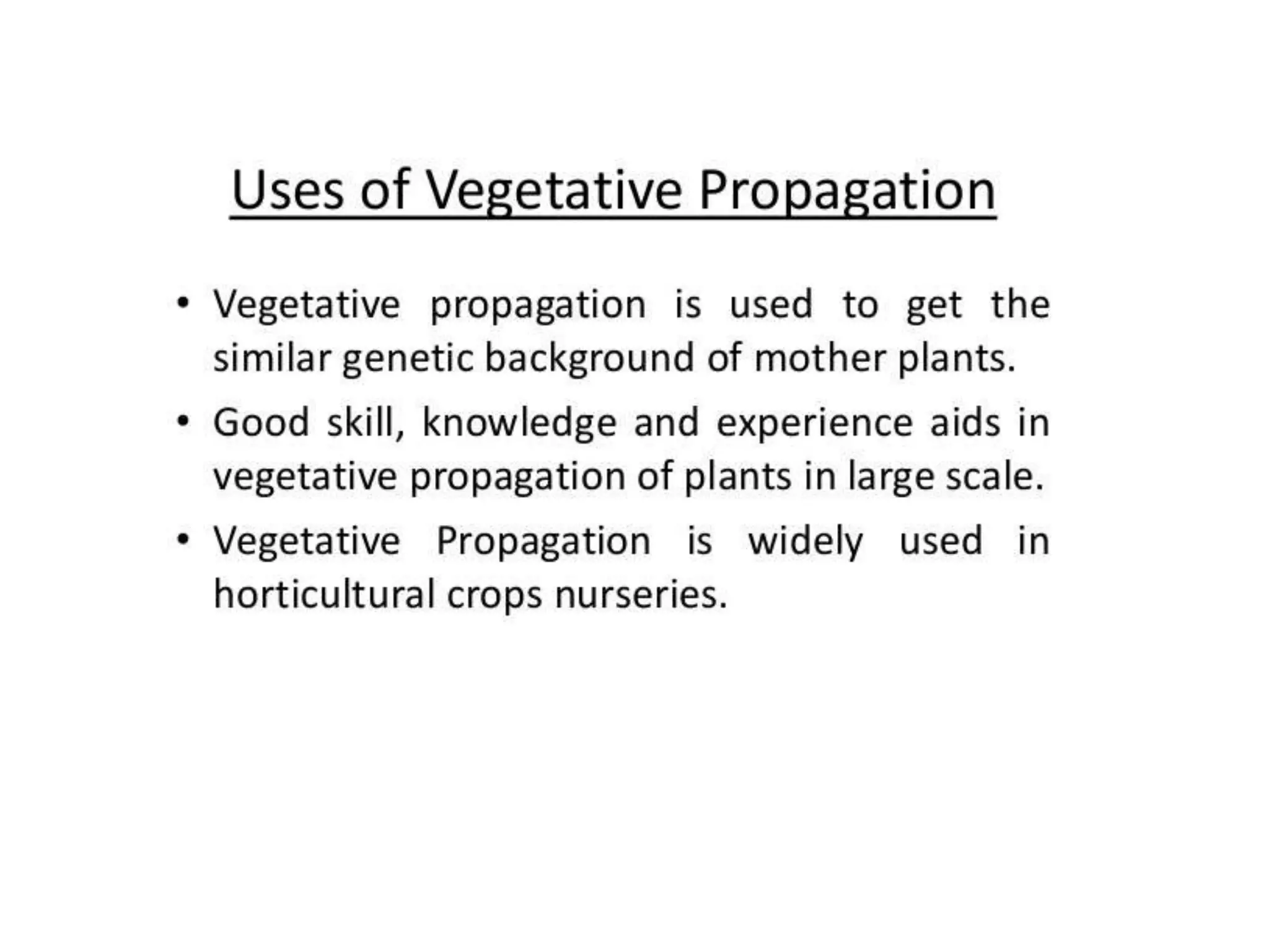 Vegetative propagation | PPTX