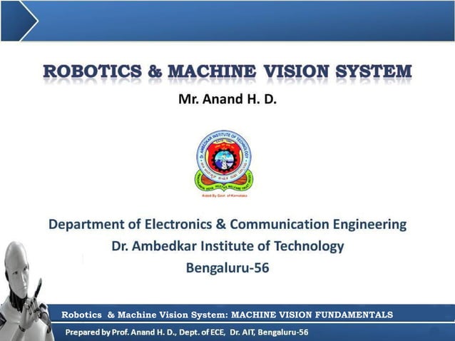 Robot Machine Vision | PDF | Cameras and Camcorders | Consumer Electronics