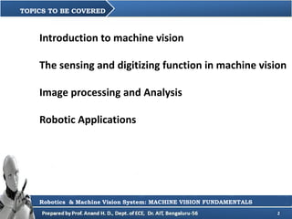 Robot Machine Vision | PDF
