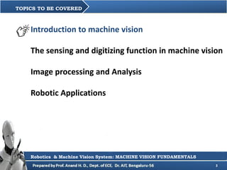 Robot Machine Vision | PDF
