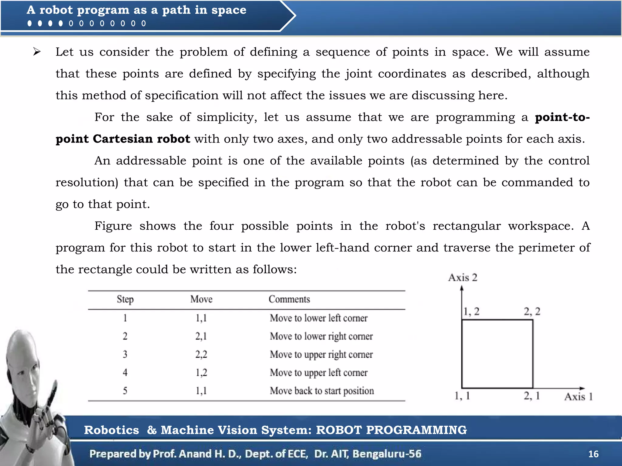 RMV robot programming | PDF