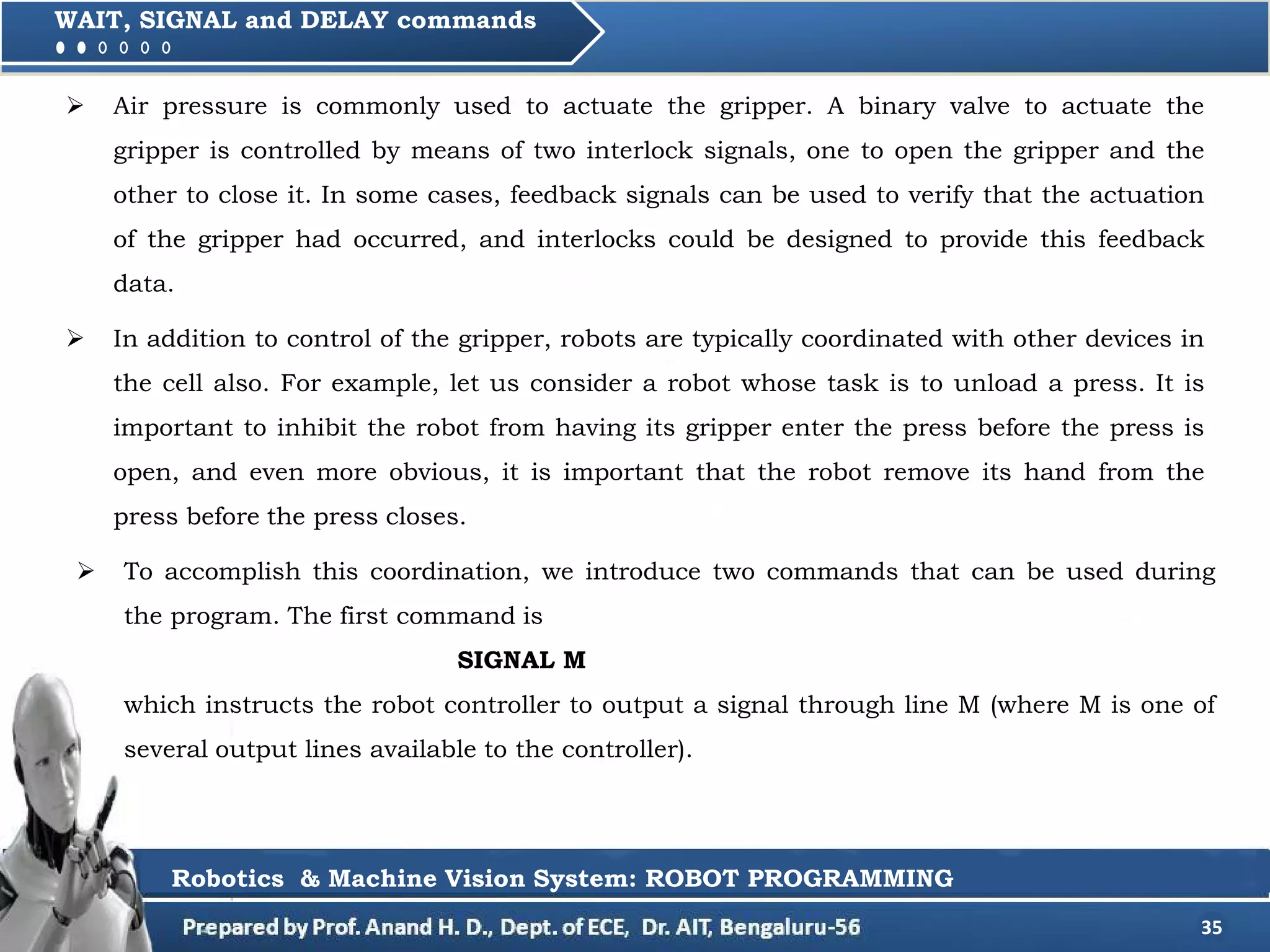RMV robot programming | PDF