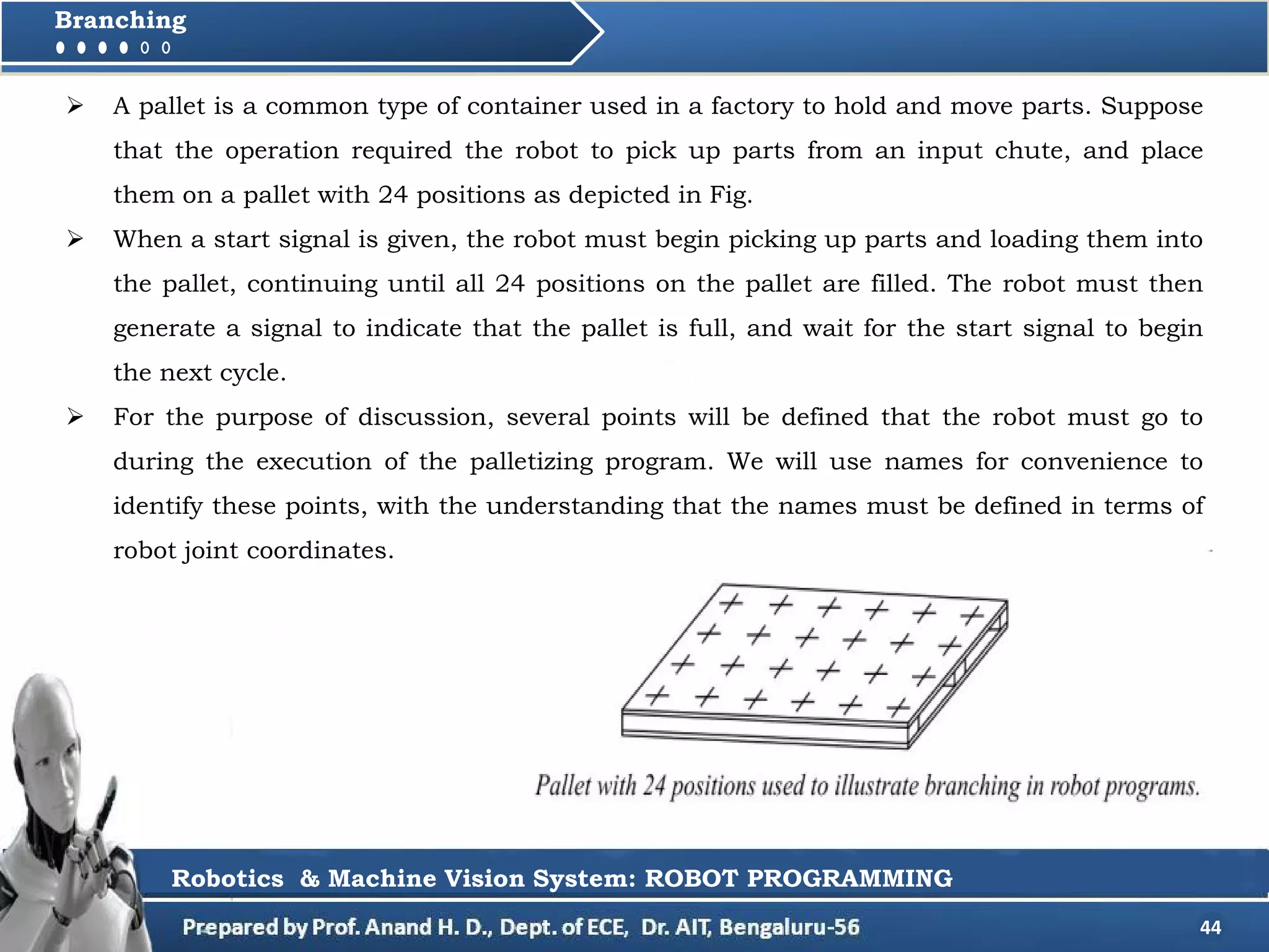 RMV robot programming | PDF