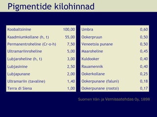Rõõm värviküllasest ümbrusest | PPT