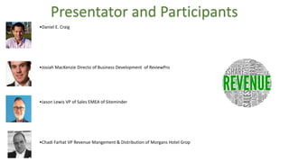 Recap Of a ReviewPro Webinar: Revenue Strategy Management for Hoteliers ...