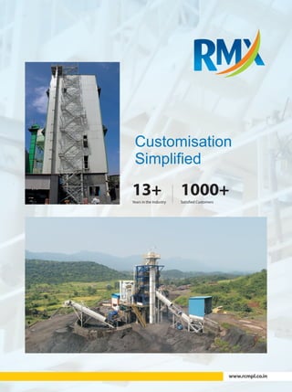 Ready Mix Construction Machinery Pvt Ltd | PDF