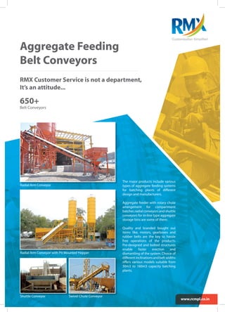 Ready Mix Construction Machinery Pvt Ltd | PDF